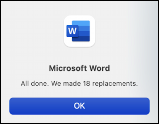 How Do I Access Advanced “Find and Replace” in Microsoft Word for Mac?