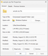 Can I Encrypt and Password Protect a ZIP Archive on a Windows PC?