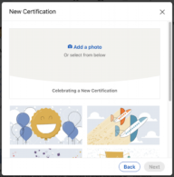 How to Celebrate and Share a New Certification Award on LinkedIn