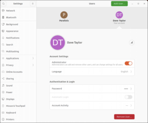 How Can I Customize My Account Picture in Ubuntu Linux?