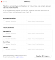 Everything You Need to Know about the MacOS Weather App