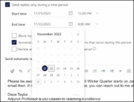 Quick Guide to Setting up a Holiday Autoreply in Outlook