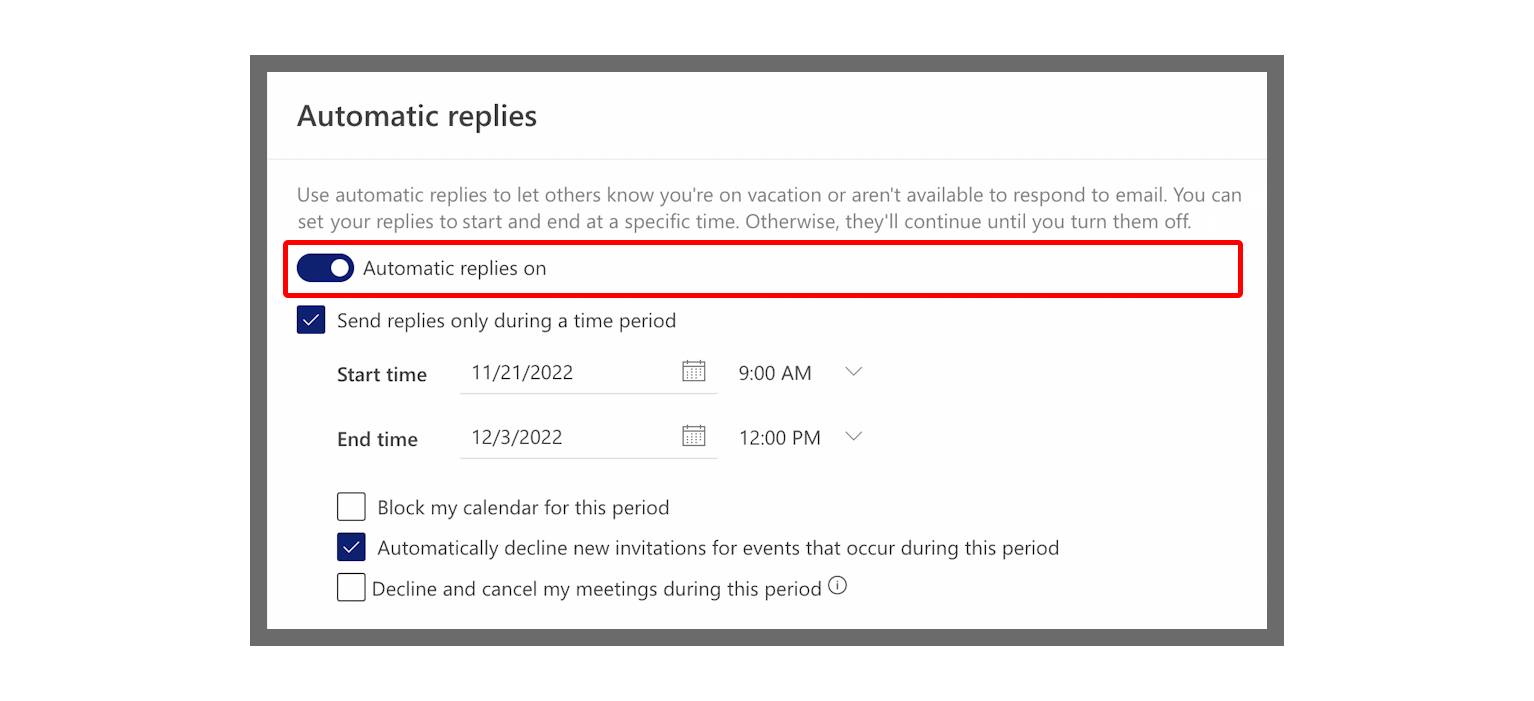 Quick Guide to Setting up a Holiday Autoreply in Outlook - Ask Dave Taylor