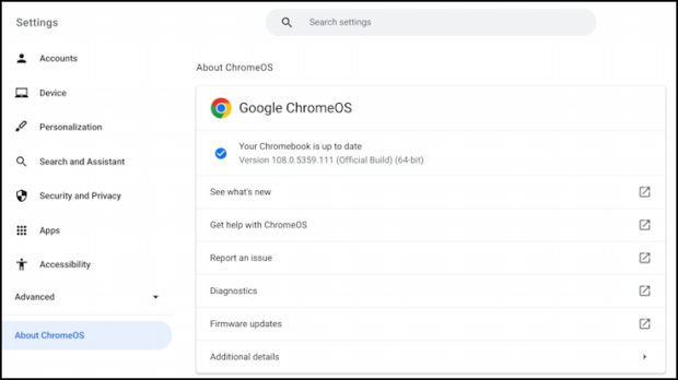 Guide to Identifying Hardware Configuration in ChromeOS