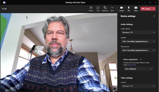 How Can I Connect and Use an External Webcam in Teams?