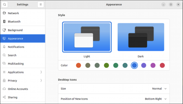 Change Ubuntu Linux Backgrounds Based on Light/Dark Theme?