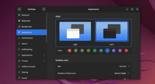 Change Ubuntu Linux Backgrounds Based on Light/Dark Theme?