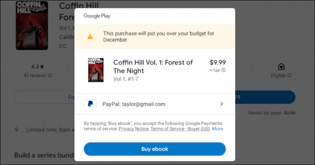 Can I Set a Spending Budget on a Google Play Account?