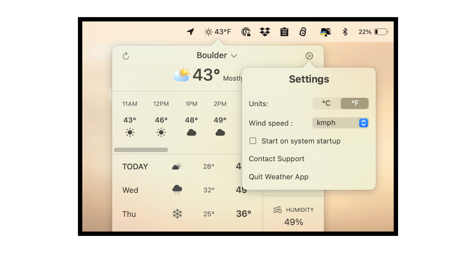 A Guide To Adding Weather Info To Your Macos Menubar Ask Dave Taylor
