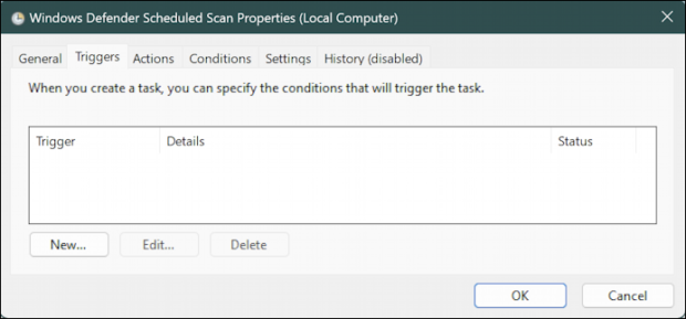 Schedule your Microsoft Defender Anti-Virus Scans in Win11