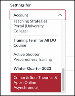 How to Change Notification Settings in Canvas LMS?