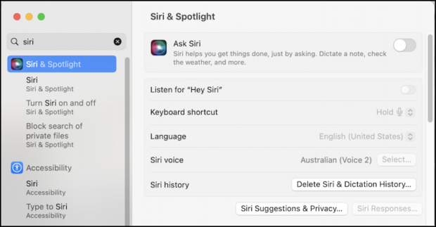 Here’s How to Type In Your Siri Queries on a MacBook