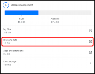 How Can I Assess Available Disk Space on a Chromebook?