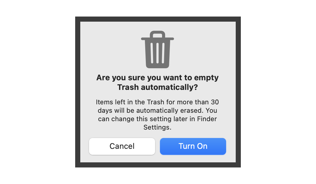 Is There A Way To Auto Delete Trash On A Mac System Ask Dave Taylor