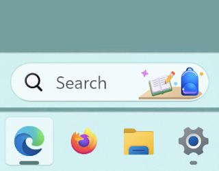 Get Rid of The Pictures in my Windows Taskbar Search Box?