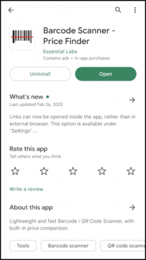 Scan Barcodes, Save Money with your Android Phone