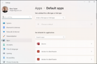 Best Way to Change Default Apps in Windows 11?