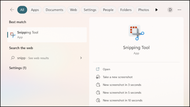 How to Change Default Action on PrtScrn Button in Windows 11