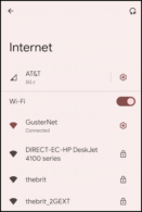 Does the Android WiFi “Settings” Show Network Speed?