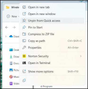 How to Customize Folders In File Explorer’s Quick Access List