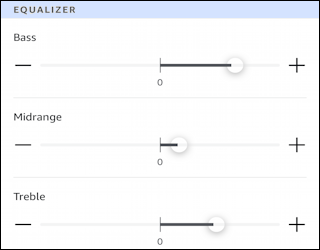 How to Adjust Equalizer EQ Settings on an Amazon Echo Speaker