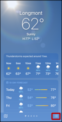 How to Enable Weather Alerts on your Apple iPhone