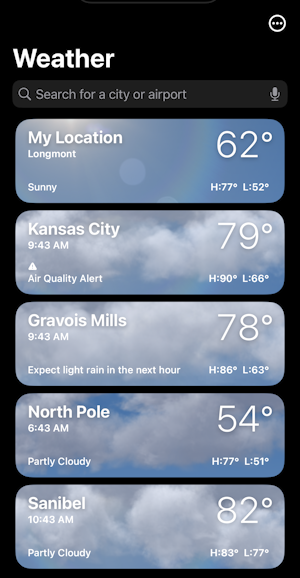 How to Enable Weather Alerts on your Apple iPhone