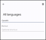 Delete Erroneous Entries from your Android Personal Dictionary