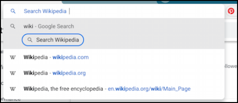 How Can I Create a Wikipedia Search Shortcut on a Chromebook?
