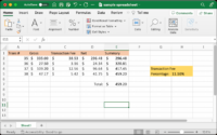How Can I Add a Cell Border to an Excel Spreadsheet Value?