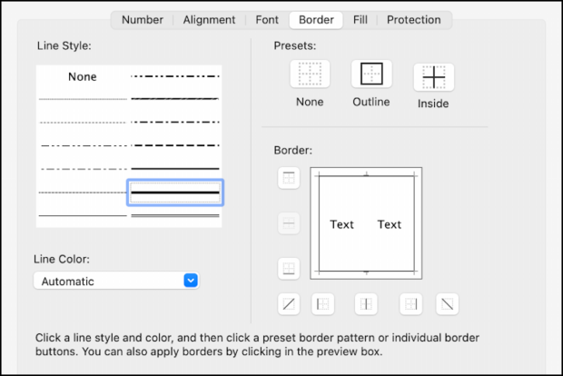 How Can I Add A Cell Border To An Excel Spreadsheet Value