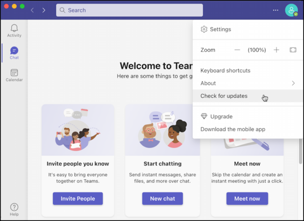 How to Check for Microsoft Teams Software Updates on a Mac