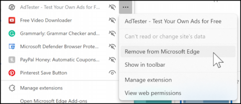 Get Rid of Excess Buttons on Microsoft Edge Toolbar
