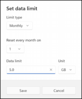 How to Add a Data Bandwidth Limit to your Windows Laptop