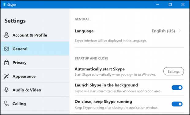 How do I Stop Skype Launching when I Log In to my Computer?