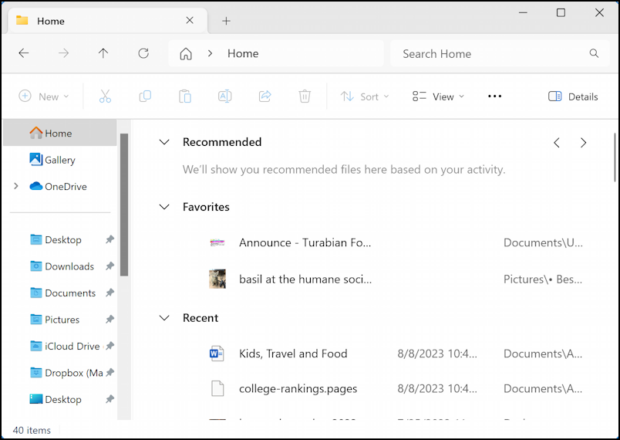 Making the Most of The New Windows 11 File Explorer