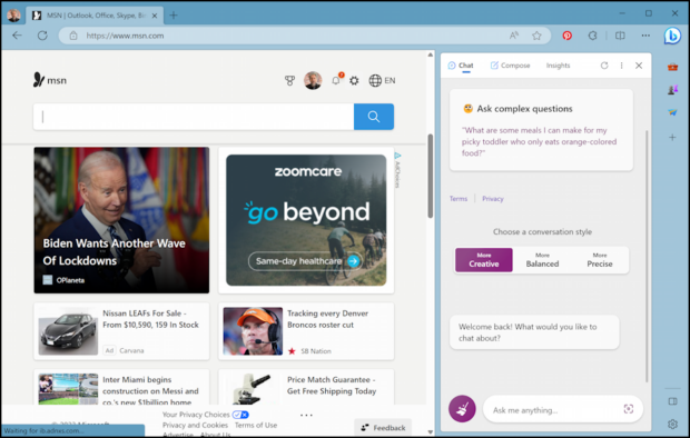An Introduction to the New Microsoft Windows Copilot AI Sidebar