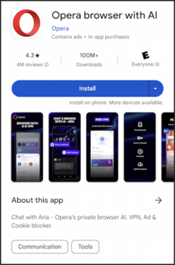 How Can I Change My Default Android Browser to Opera?