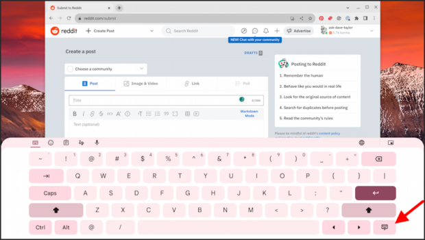 How Can I Use the Chromebook Onscreen Keyboard?
