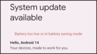 Why Can’t I Update My Android Phone to Android 14?