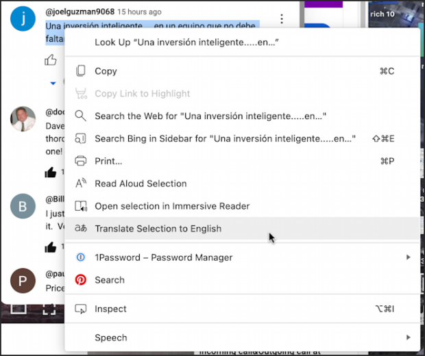 How Can I Translate Text Within My Web Browser?