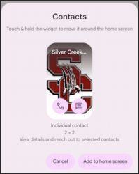How to Add Contact Shortcuts to your Android Home Screen
