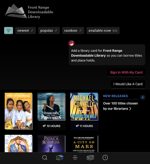 Listen to Audiobooks for Free with your Library’s Libby App
