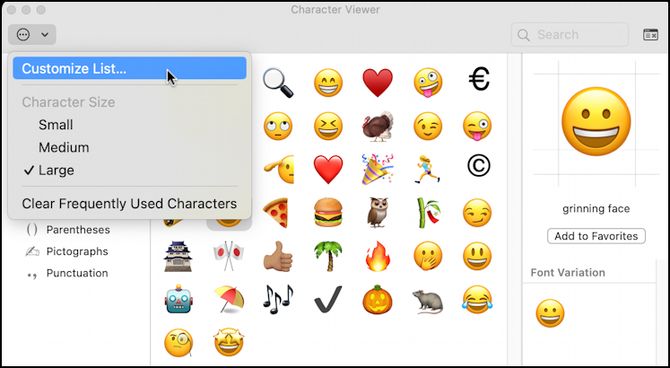 How Can I Use the Mac Emoji Viewer on my MacBook?