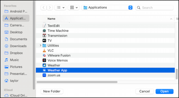 How Can I Have a Mac App Open Automatically on Login?