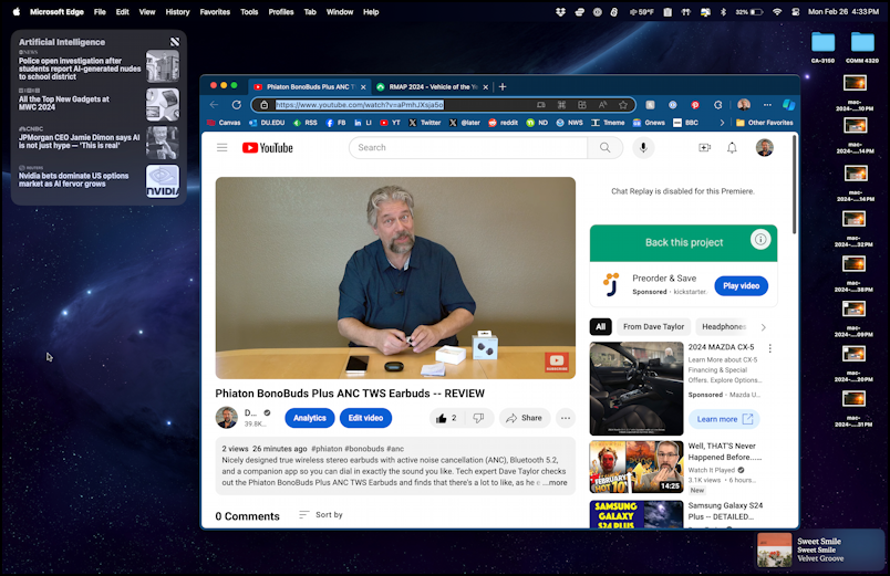 Add a Topical Apple News Widget to your Mac Desktop