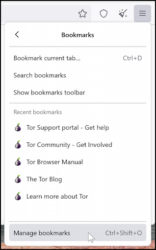 How do I Import All My Bookmarks from Edge to TOR?