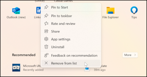 How to Reorganize Pinned Apps on your Windows Start Menu