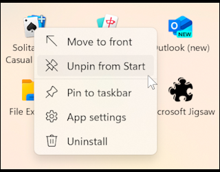 How to Reorganize Pinned Apps on your Windows Start Menu