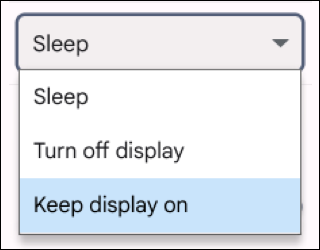 Change Display Sleep Timer or Disable It on a Chromebook?